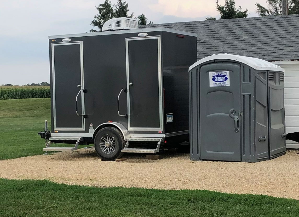 EXECUTIVE RESTROOM TRAILER | Rent N Save Portable Services